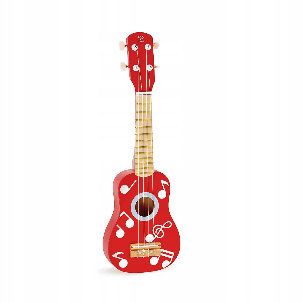 HAPE - Czerwone ukulele E0603 - 9888811856 - oficjalne archiwum Allegro