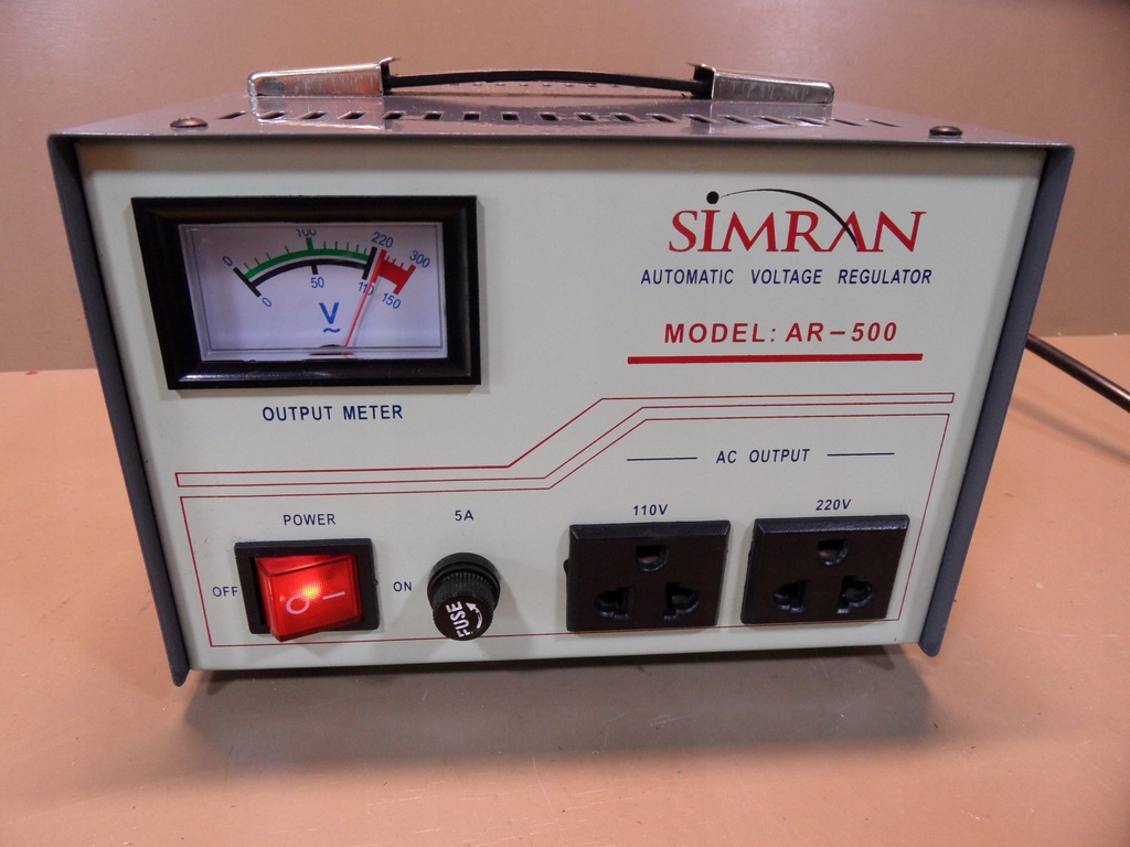 automatyczny regulator napięcia SIMRAN AR-500 - 10554990133 - oficjalne ... automatyczny regulator napięcia SIMRAN AR-500 - 10554990133 - oficjalne ...
