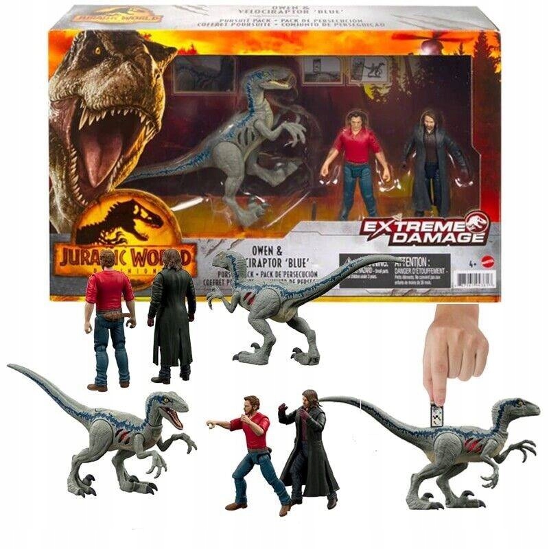 Jurassic World figurki Owen Velociraptor Blue Rain Delacourt ZA4911 ...