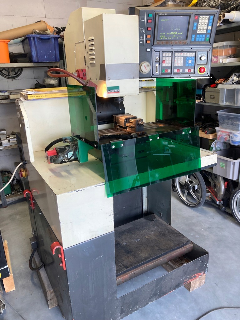 Frezarka CNC Denford Fanuc OM - 12260707460 - oficjalne archiwum Allegro