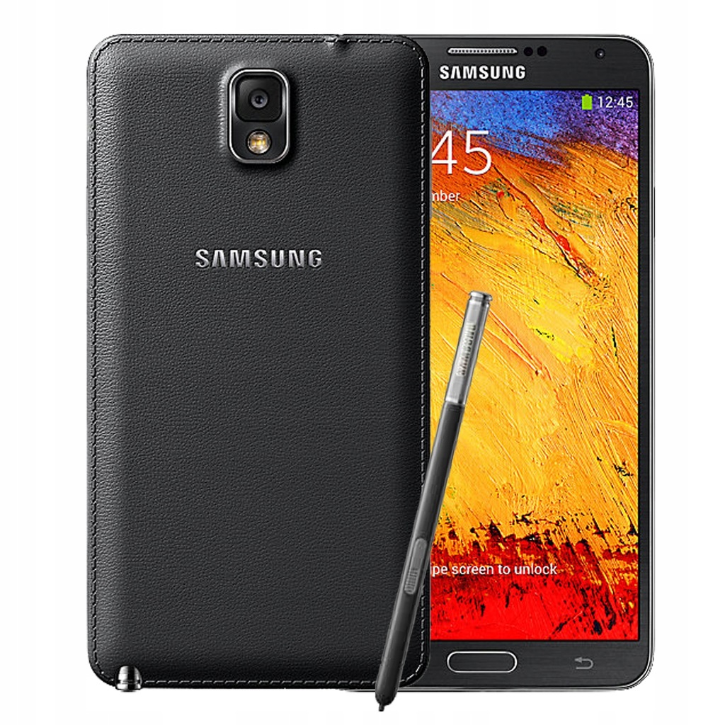 SAMSUNG GALAXY NOTE 3 LTE BLACK - 9172673939 - oficjalne archiwum Allegro
