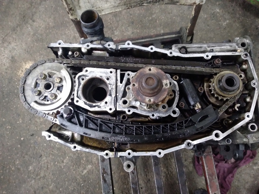 BMW E46 316i 318i M43B19 rozrząd silnika kompletny - 13203823712 ...