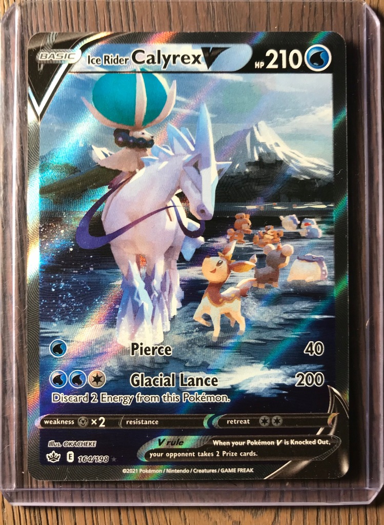 Ice Rider Calyrex V alt art - 12711400431 - oficjalne archiwum Allegro