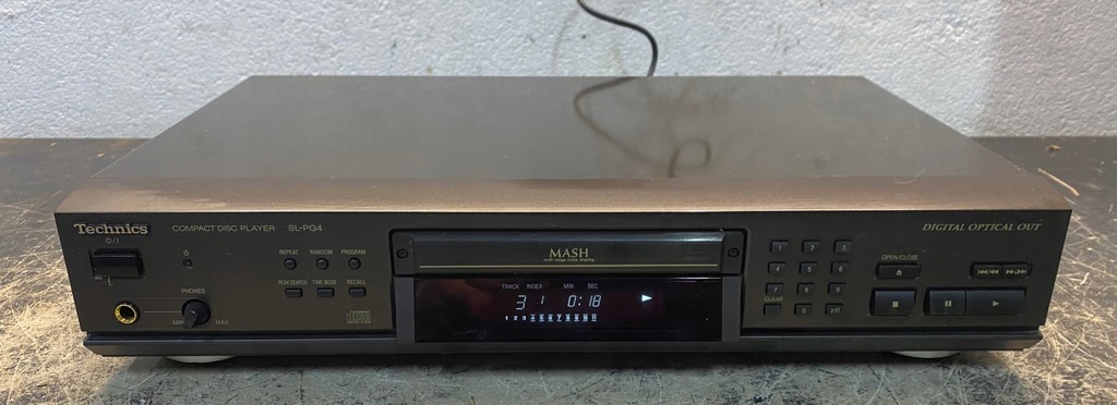 Odtwarzacz CD Technics SL-PG4 - 14475737478 - oficjalne archiwum Allegro