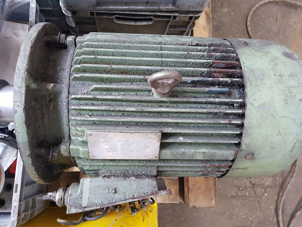 Silnik elektryczny 15kW- waga 150kg. - 8080686041 - oficjalne archiwum Allegro