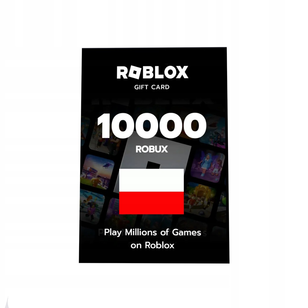 Roblox – 10 000 Robux | Kod Aktywacyjny | Kod natychmiastowo | Polski ...