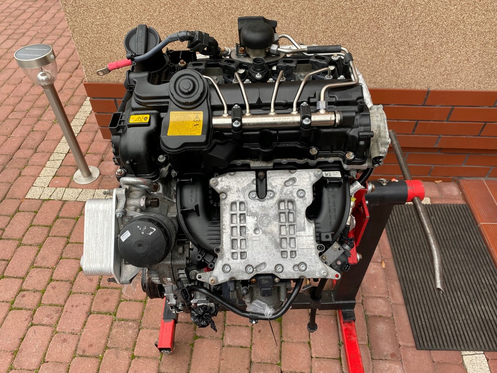 N20B20A SILNIK KOMPLETNY BMW F30 F20 2.0 GŁOWICA WAŁ 7584313 7587604 ...