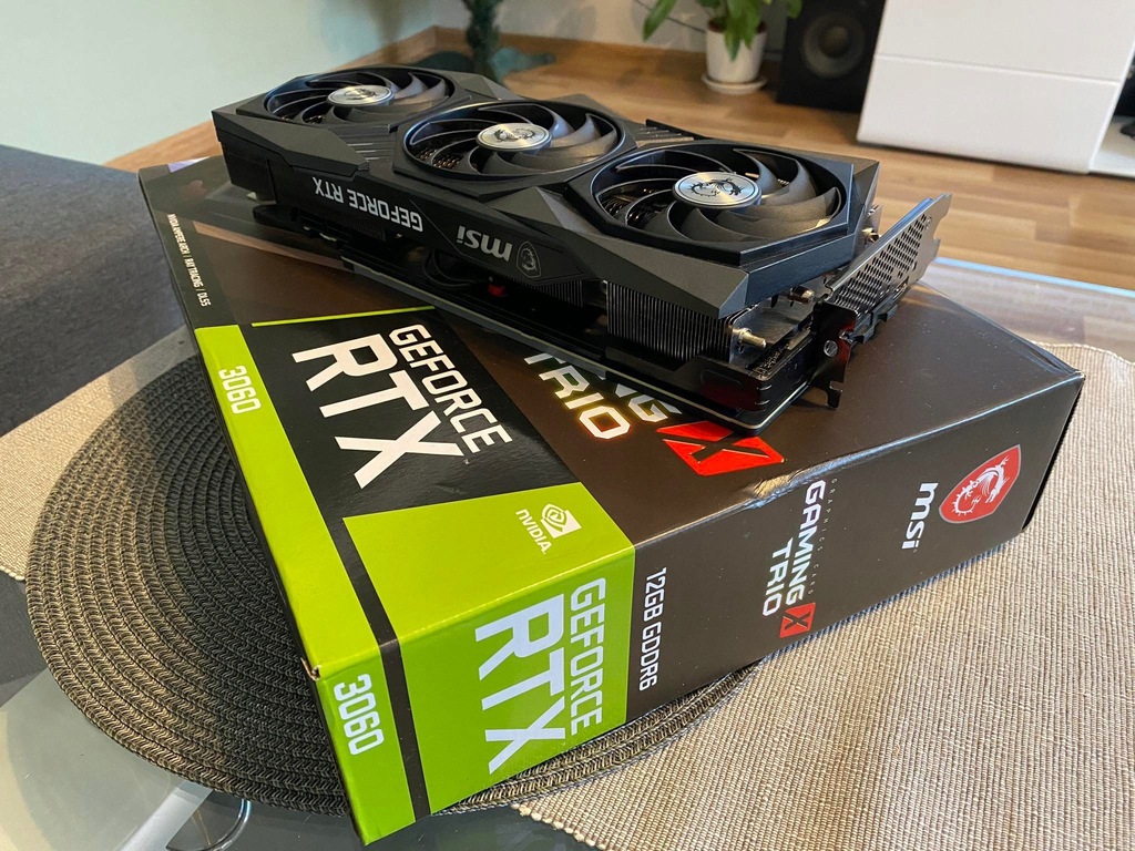 MSI GeForce RTX 3060 Gaming Trio X 12gb RAM GGDR6 - 13072273141 ...