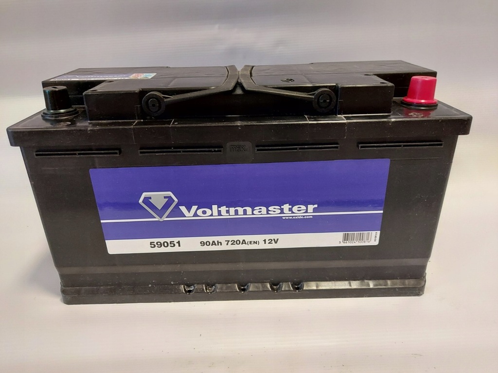 AKUMULATOR 12V VOLTMASTER 90AH 720A P+ SUWAŁKI - 11311607351 ...