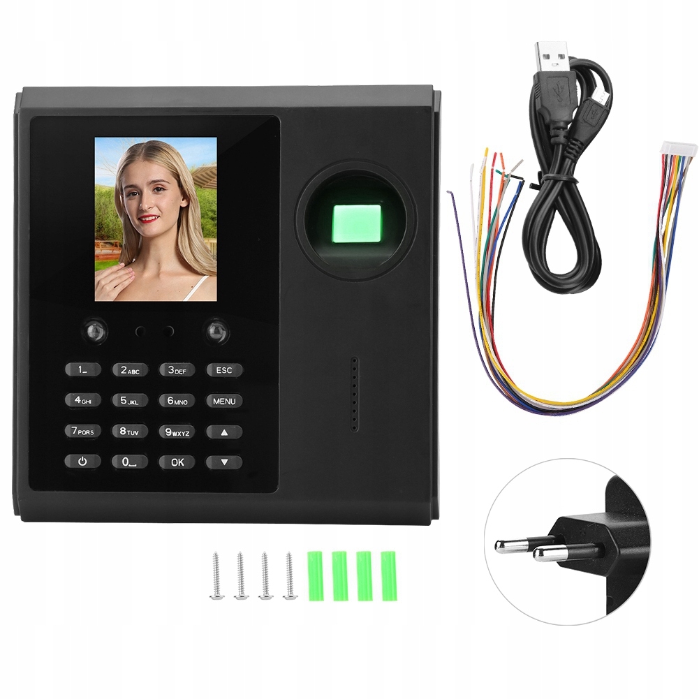 Rejestrator czasu pracy LCD rozpoznawanie twarzy - 10736312574 ... Rejestrator czasu pracy LCD rozpoznawanie twarzy - 10736312574 ...