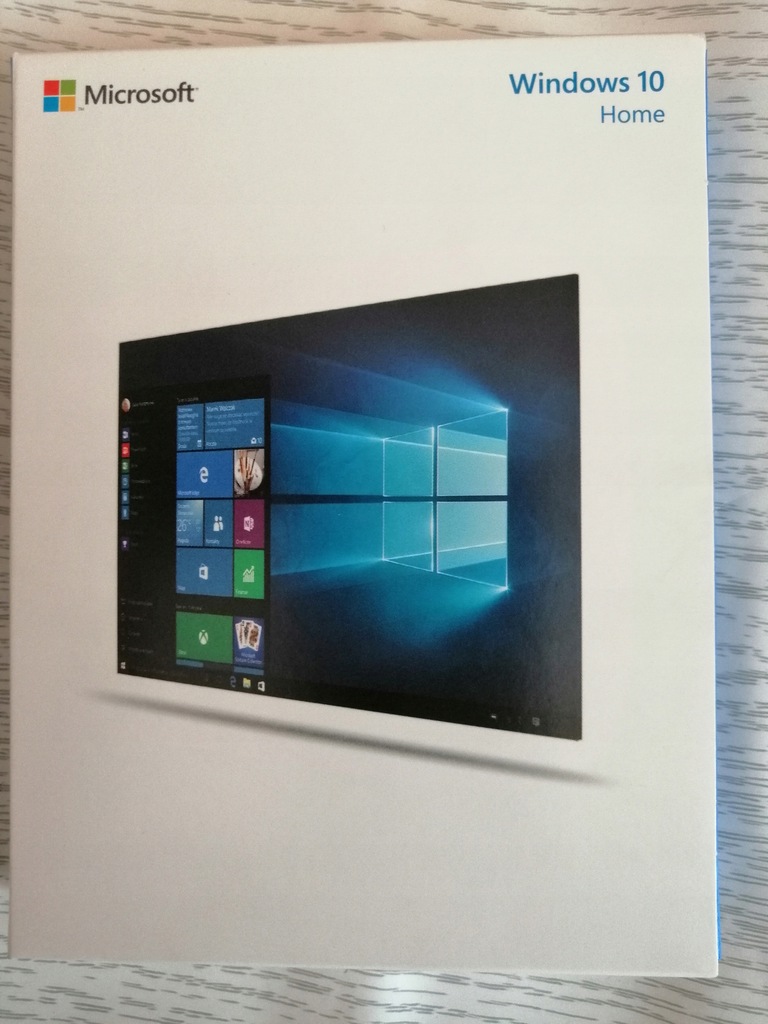 Windows 10 Home 32/64 bit BOX - 7945588702 - oficjalne archiwum Allegro