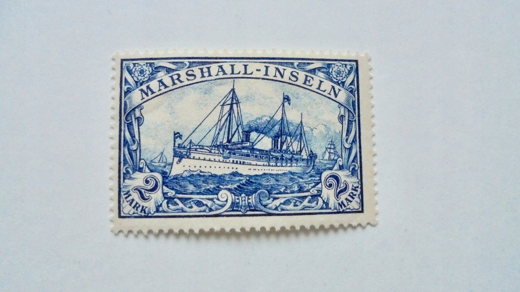 1901 DR-wyspy Marshalla Mi.23* czysty znaczek z gumą, stan bardzo dobry ...