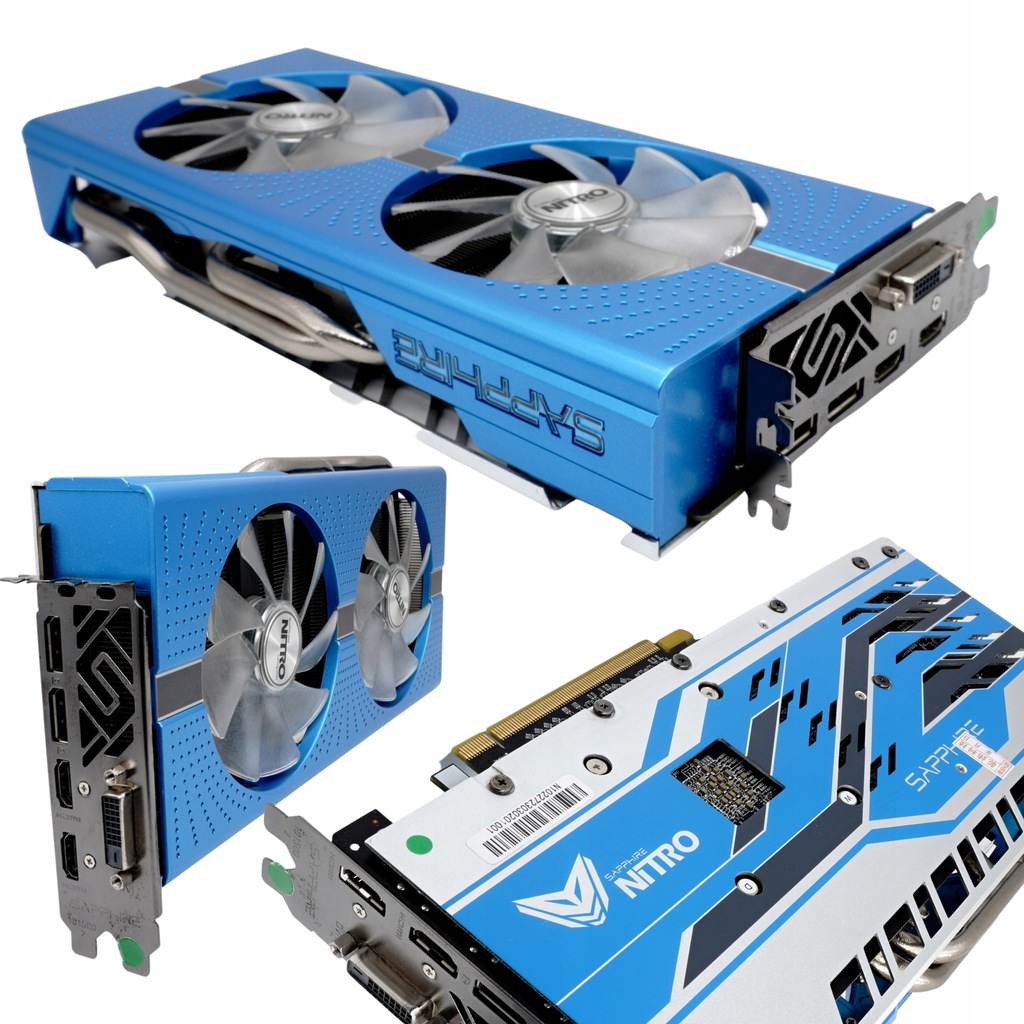 Karta graficzna SAPPHIRE Radeon RX 590 NITRO+ 8 GB - 13457034684 ...