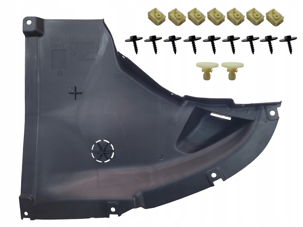 Nadkole lewe przednie BMW X3 G01 iX3 X4 G02 osłona - 12762408307 ...