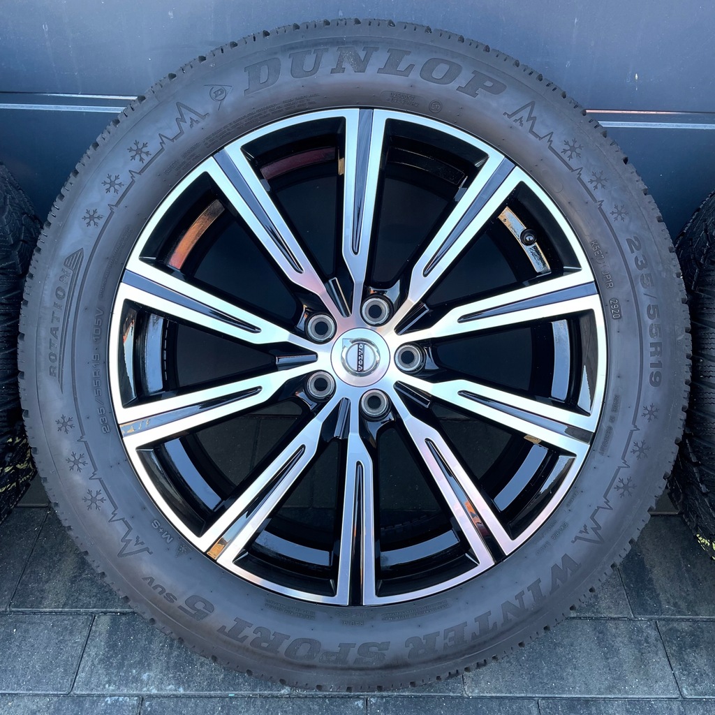 KOMPLET KÓŁ VOLVO XC60 XC90 19” 31423852 DUNLOP - 13366281717 ...