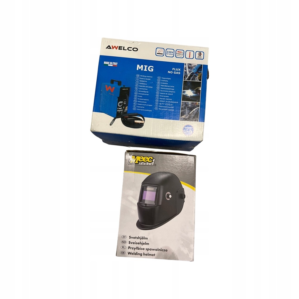 SPAWARKA MIG MIG ONE 95 A AWELCO + maska - 12247250797 - oficjalne archiwum Allegro
