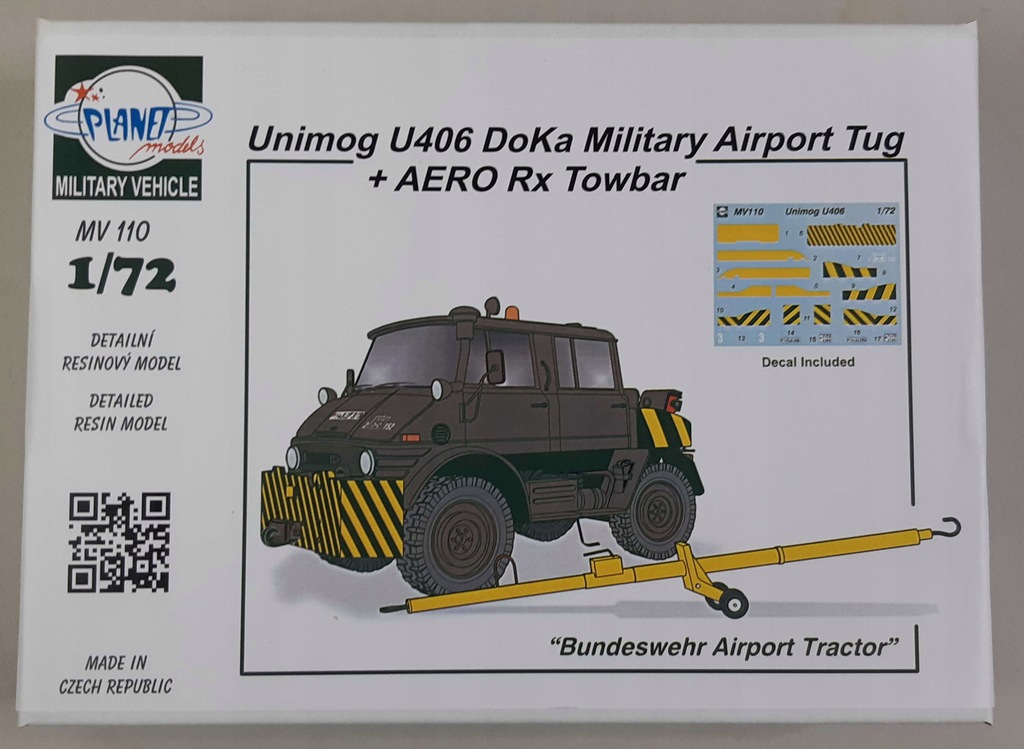 Unimog U406 DoKa Mil Airport Tug Planet MV110 1/72 - 13391487641 ...