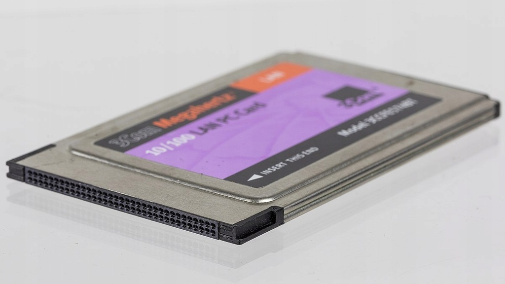 Karta sieciowa PCMCIA 3Com 3CCFE574BT 16bit laptop - 10775657288 ...