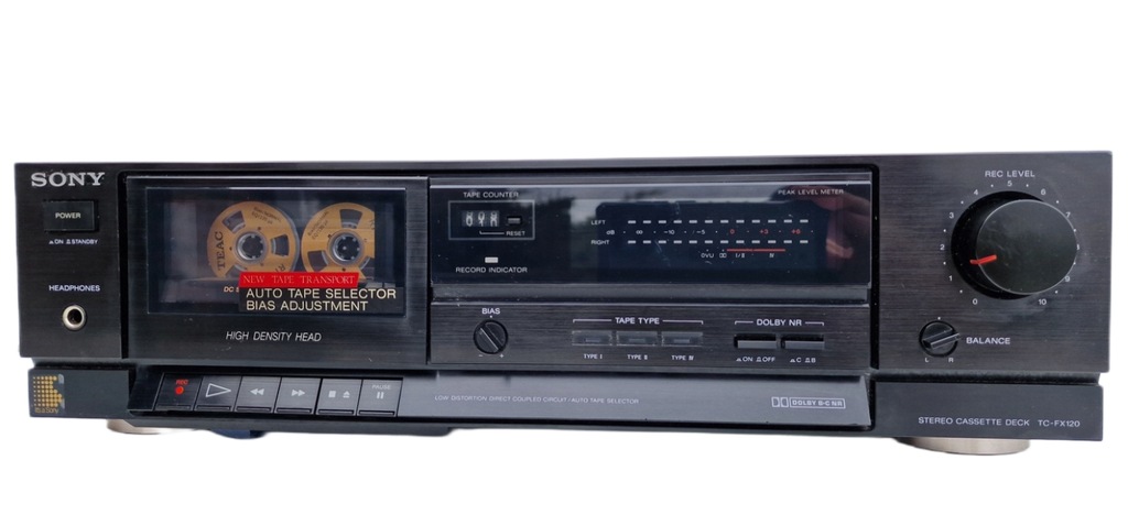 Magnetofon CASETTE DECK SONY TC-FX120 TC FX 120 - 13468973622 ...