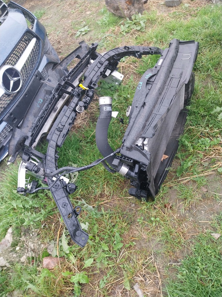 MERCEDES W118 CLA 1.3 B PAS PRZEDNI BELKA CHLODNICA WENTYLATOR KOMPLET ...