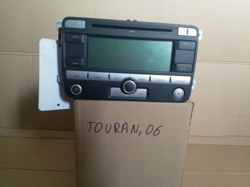 RADIO NAWIGACJA WYŚWIETLACZ VW TOURAN I - 7952825470 - oficjalne archiwum Allegro