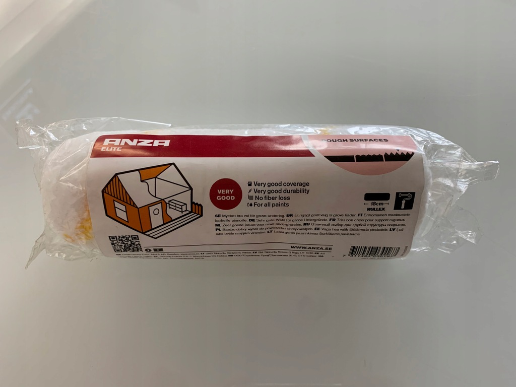 ANZA Wałek Basic Rullex 18cm - zapas wkład - 9818229507 - oficjalne archiwum Allegro