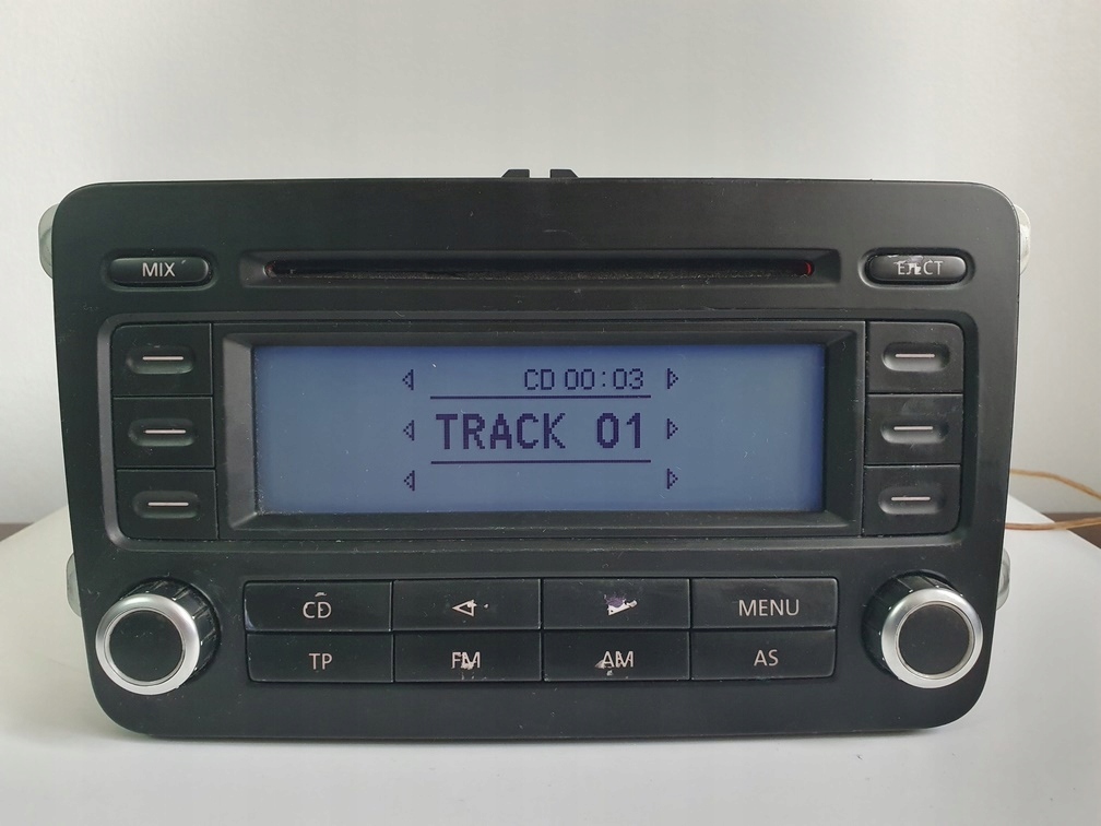 radio cd RCD300 vw golf 5 v caddy touran passat b6 - 13292653811 - oficjalne archiwum Allegro