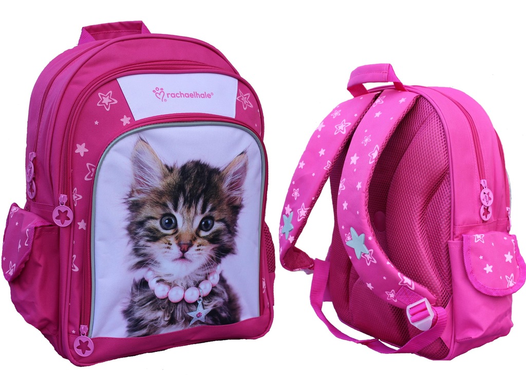 PLECAK SZKOLNY Z KOTKIEM KOTEM KOTKAMI KOT KOTEK - 11624826987 - oficjalne archiwum Allegro
