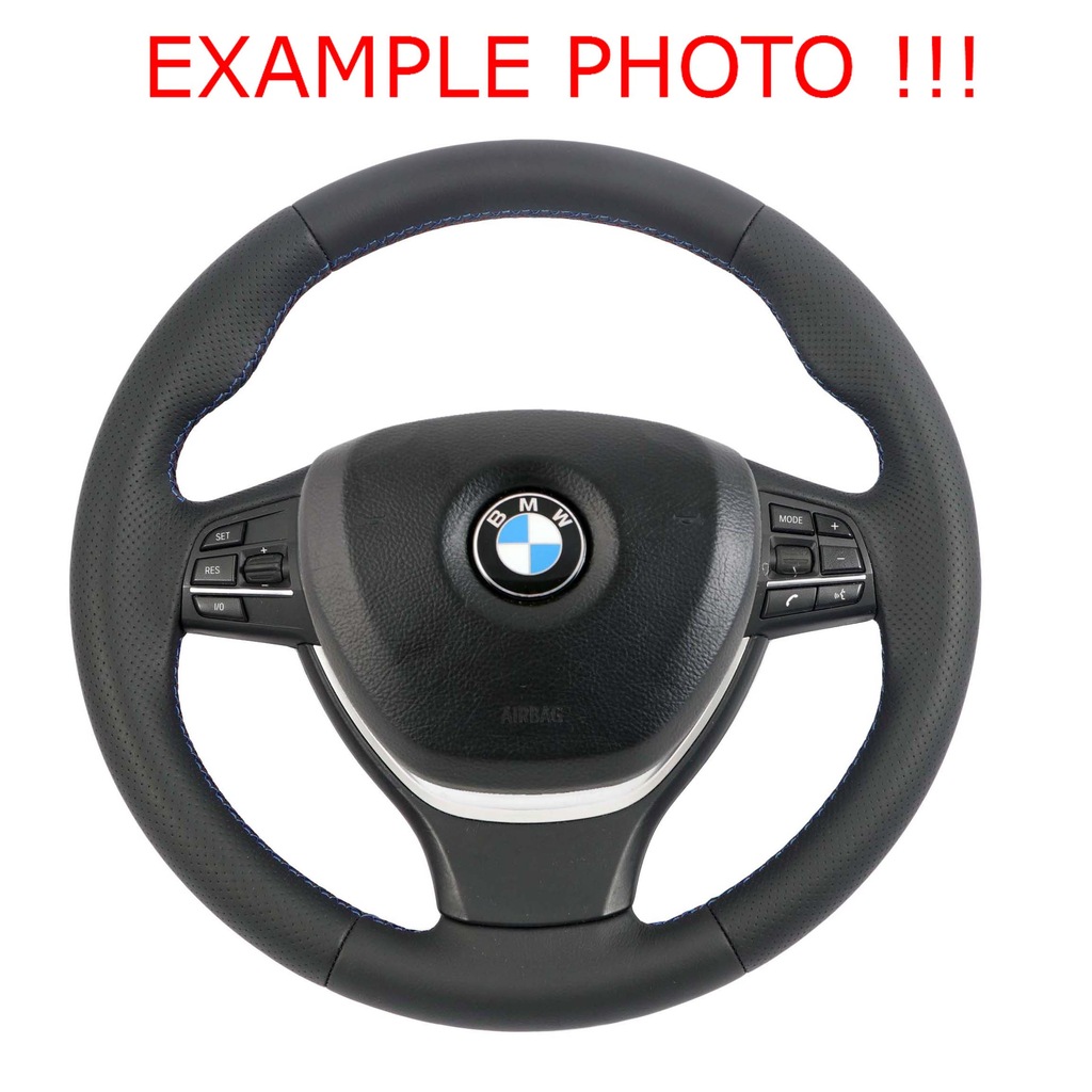 BMW F01 F07 F10 F11 Kierownica Sportowa NOWA Skóra - 12301413280 ...