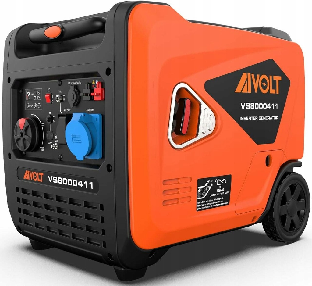 Agregat prądotwórczy AIVOLT 6000 W z inwerterem - 13957144876 ...