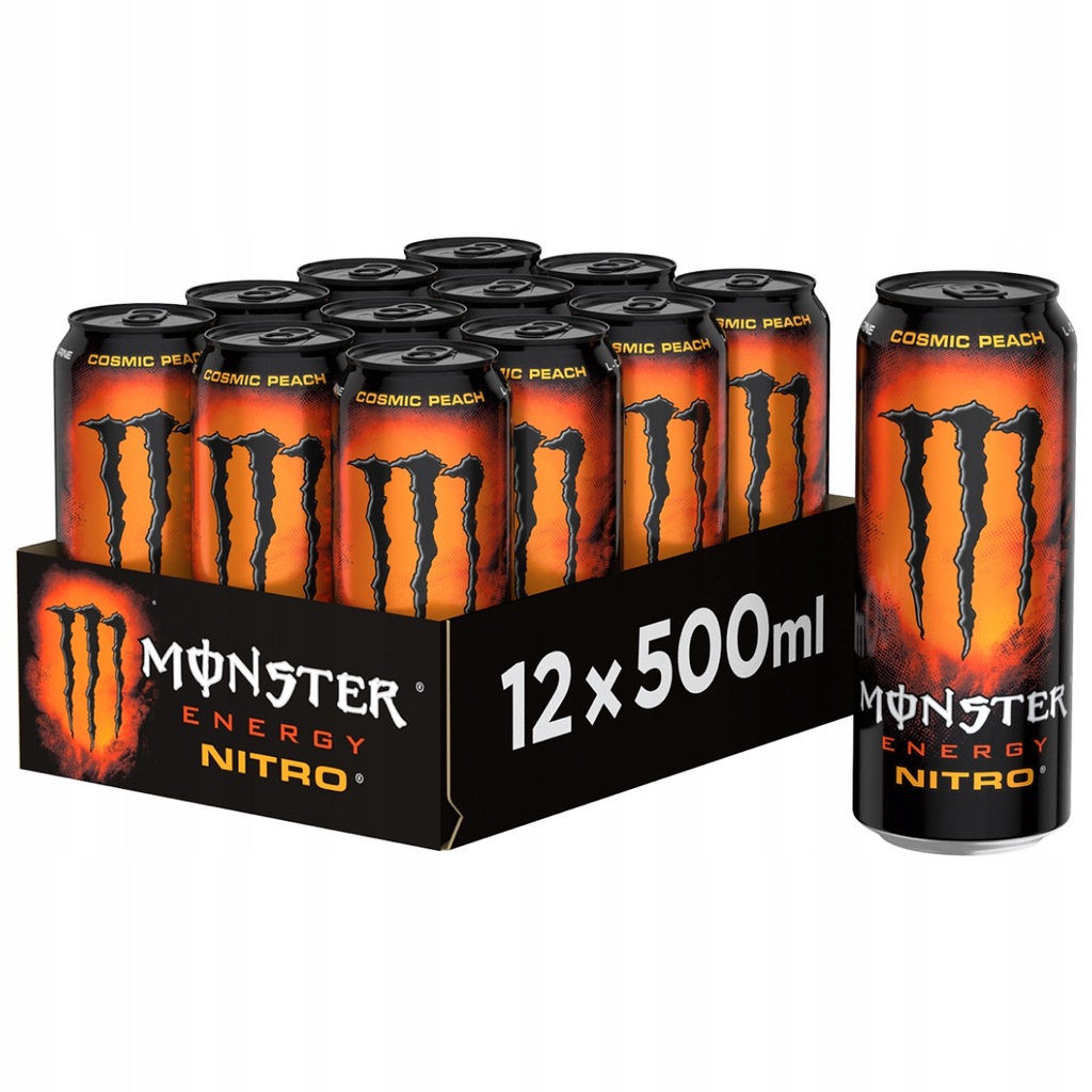Napój energetyczny Monster Energy Nitro Cosmic Peach energetyk 12x ...