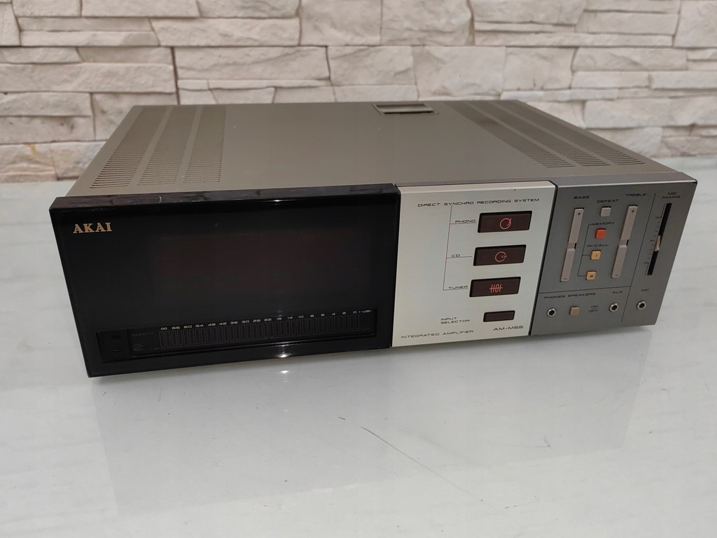 AKAI AM-M55 Uszkodzony wzmacniacz stereo - 17347310760 - oficjalne ...