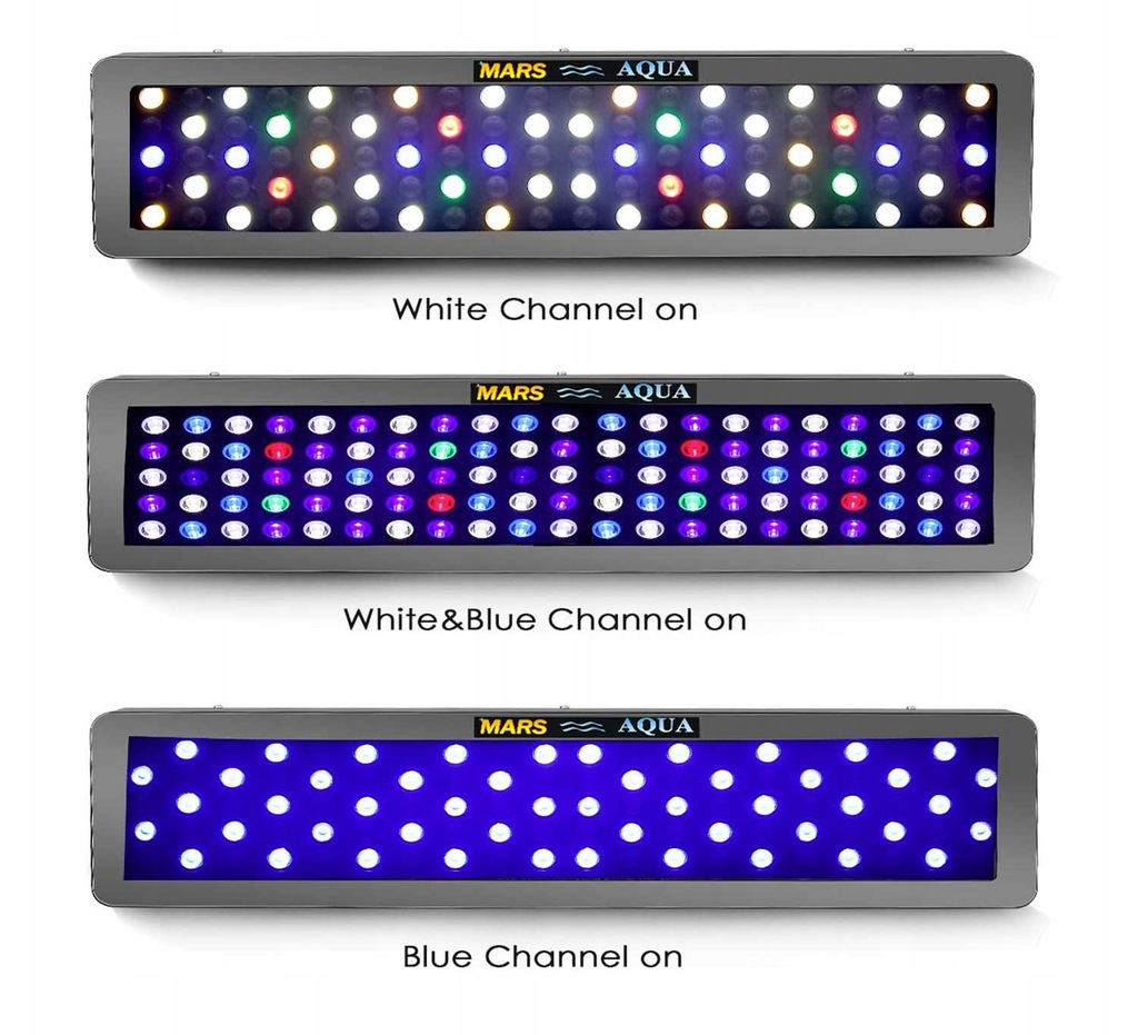 Mars Aqua 300W LED oświetlenie regulacja jasności - 8327037617 ...