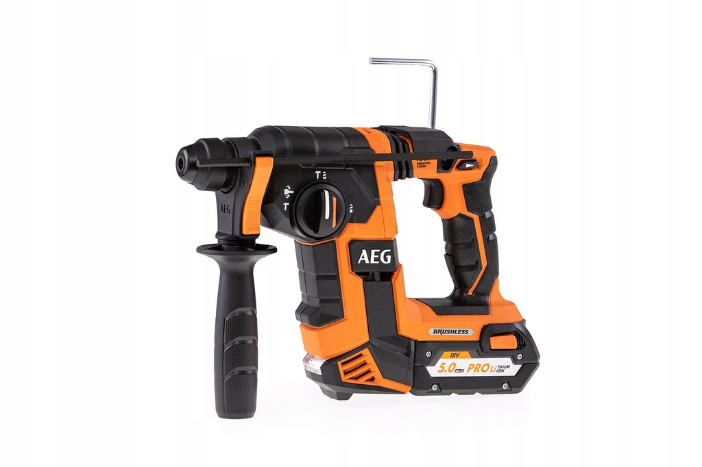 AEG Młotowiertarka BBH18BL LI-502Ci 2 aku x 5,0Ah - 8467692158 - oficjalne archiwum Allegro