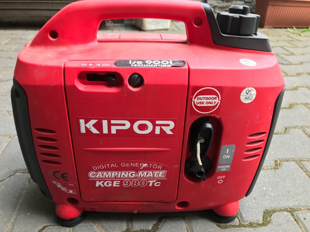 agregat prądotwórczy Kipor Camping Mate KGE 980 TC - 10810900467 - oficjalne archiwum Allegro