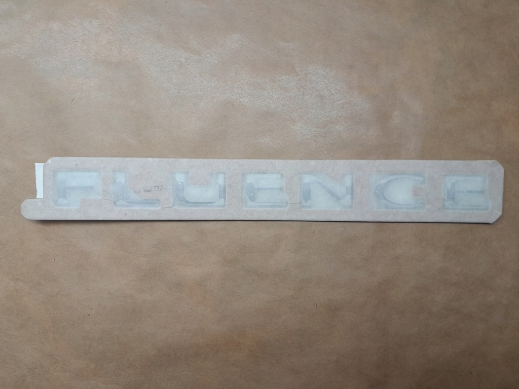 RENAULT FLUENCE EMBLEMAT ZNACZEK LOGO NAPIS ORYG - 13610980953 ...