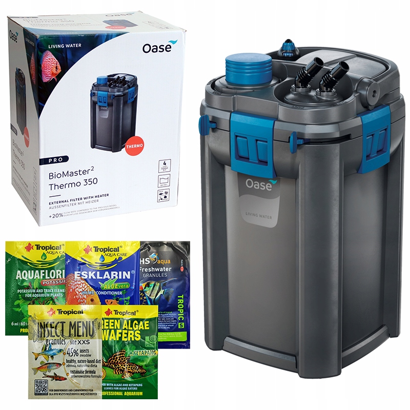 Oase BioMaster 2.0 Thermo 350 filtr zewnętrzny do akwarium do 350l ...