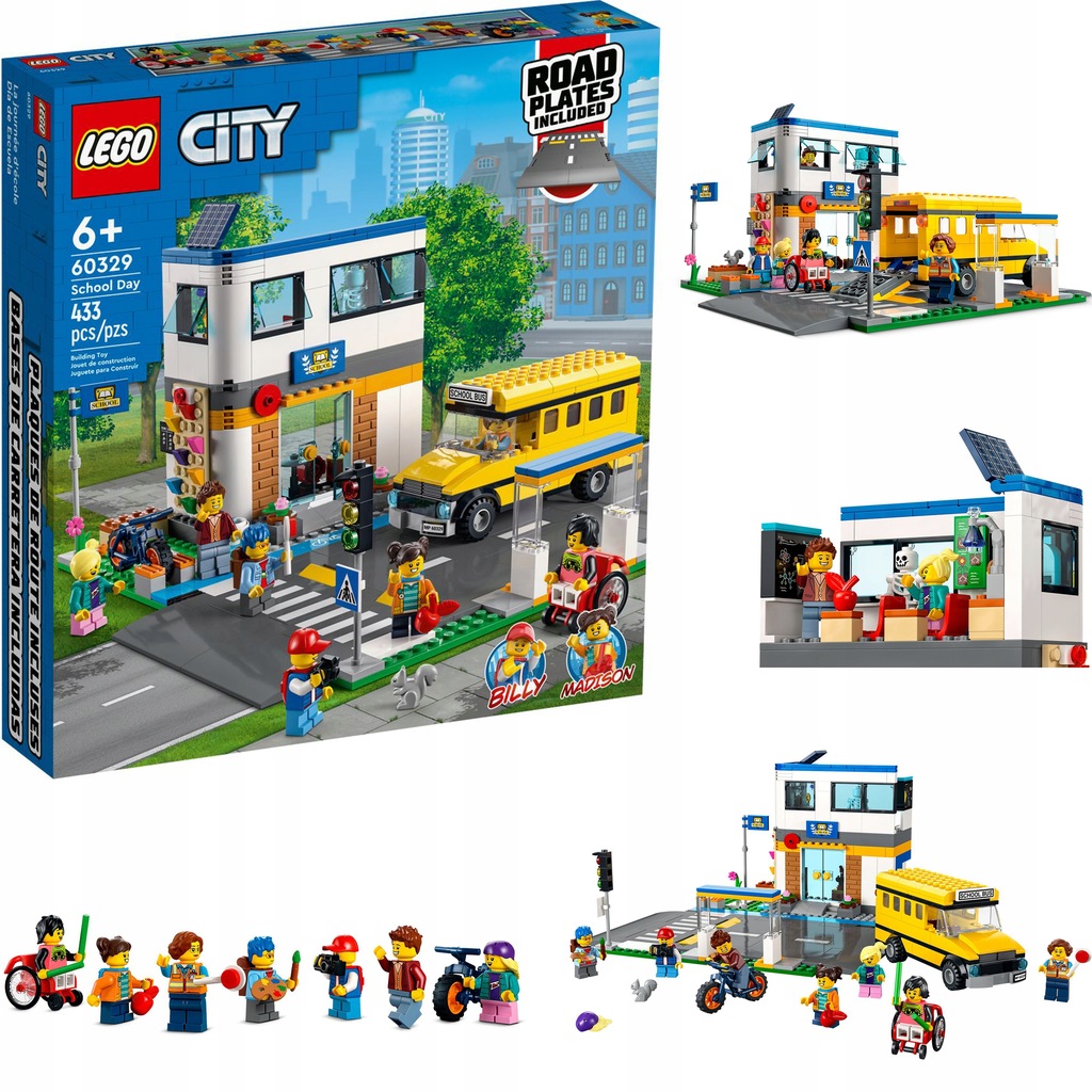 LEGO City Dzień w szkole 60329 - 12880760392 - oficjalne archiwum Allegro
