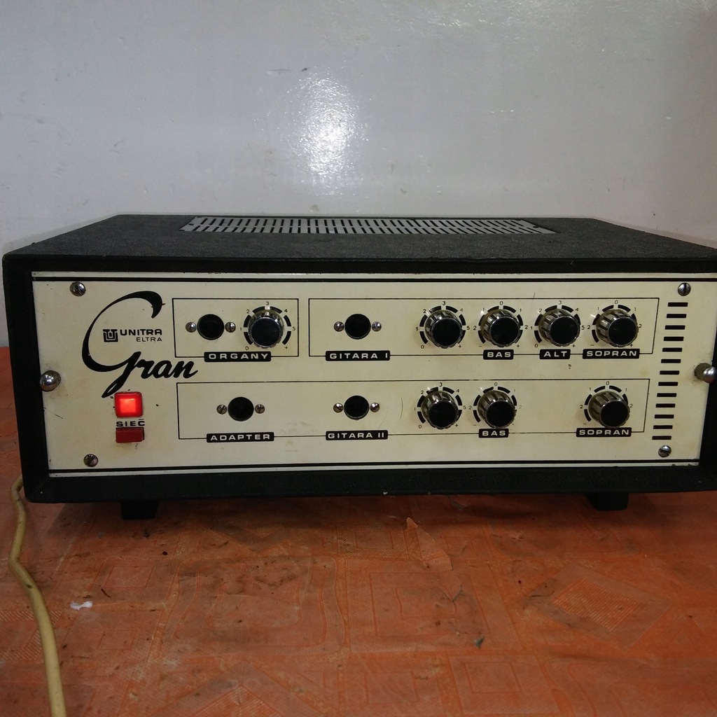 WZMACNIACZ GRAN 7N30 30W - UNITRA ELTRA 1975 ROK - 7895071996 ...