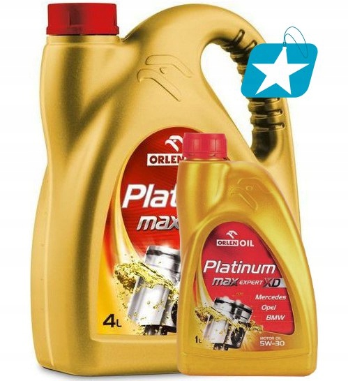 ORLEN PLATINUM MAX EXPERT XD 5W30 5L - 8964521526 - oficjalne archiwum Allegro