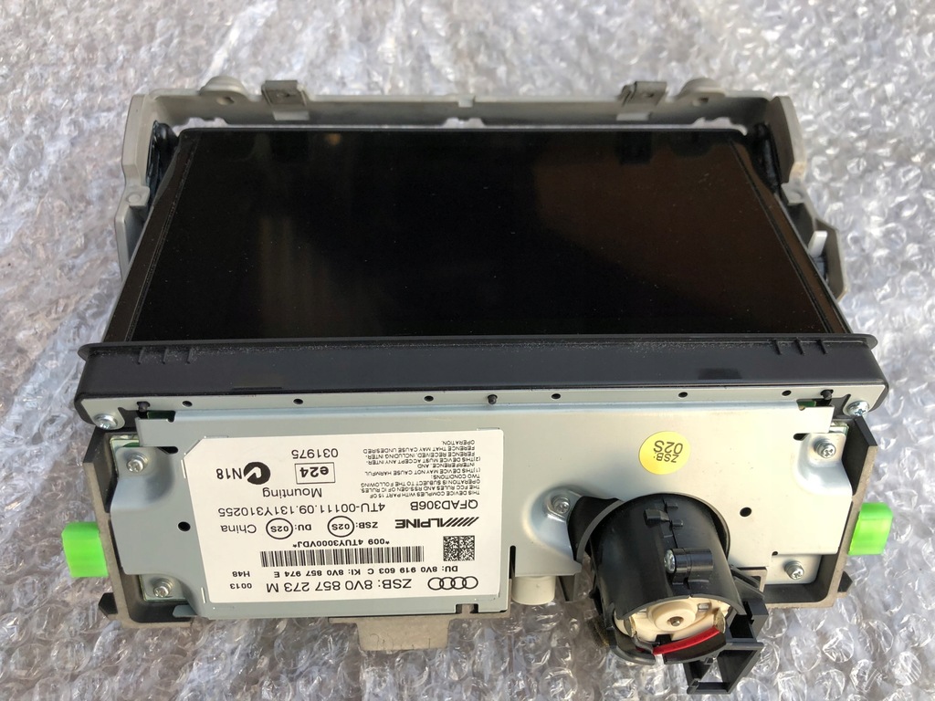 AUDI A3 S3 8V MONITOR EKRAN WYŚWIETLACZ 8V0857273M - 9799824506 ...