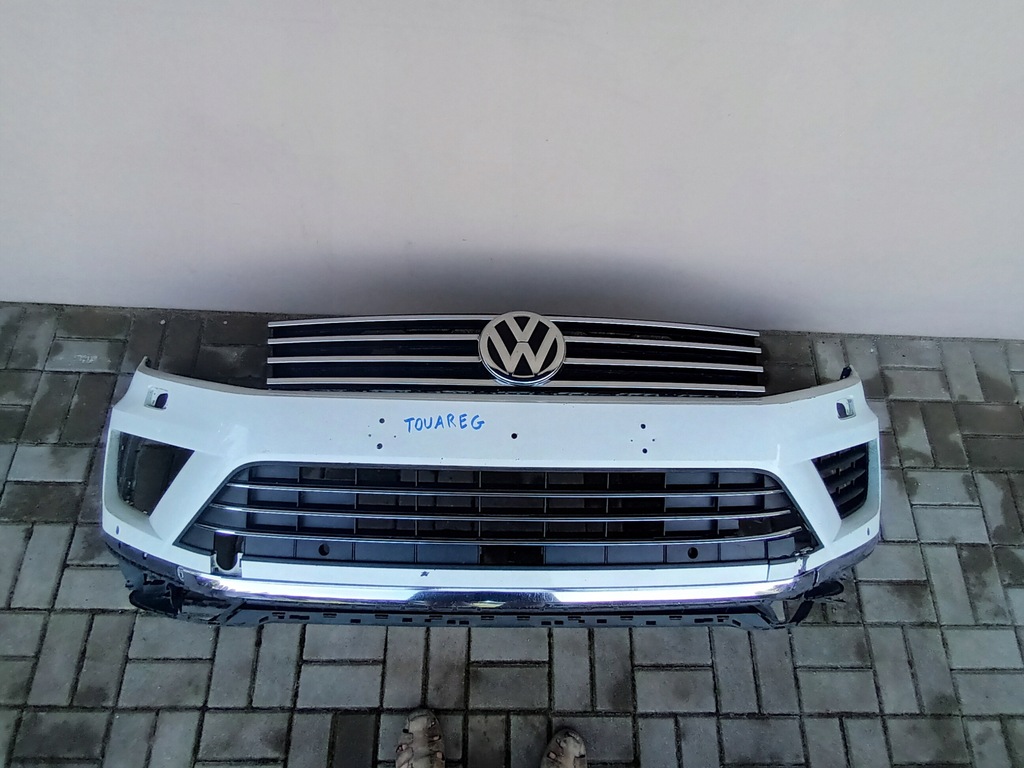 zderzak przedni VW TOUAREG II lift przód 7P6 LIFT - 14203230890 - oficjalne archiwum Allegro