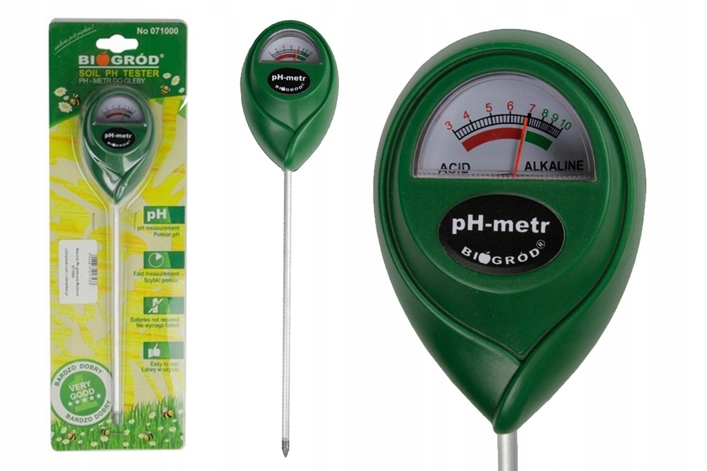 Miernik ogrodniczy gleby glebowy kwasomierz PH Tester podłoża Glebowy ...