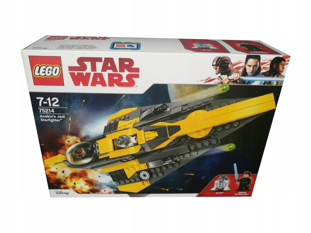 LEGO 75214 Star Wars Myśliwiec Jedi Anakina - 9293348177 - oficjalne ...