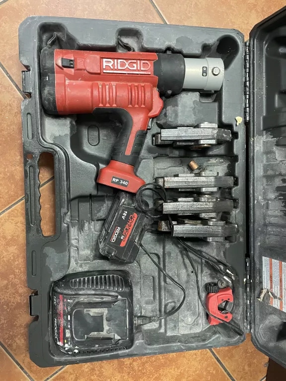 ZACISKARKA DO RUR RIDGID RP 340 - 13939918660 - oficjalne archiwum Allegro