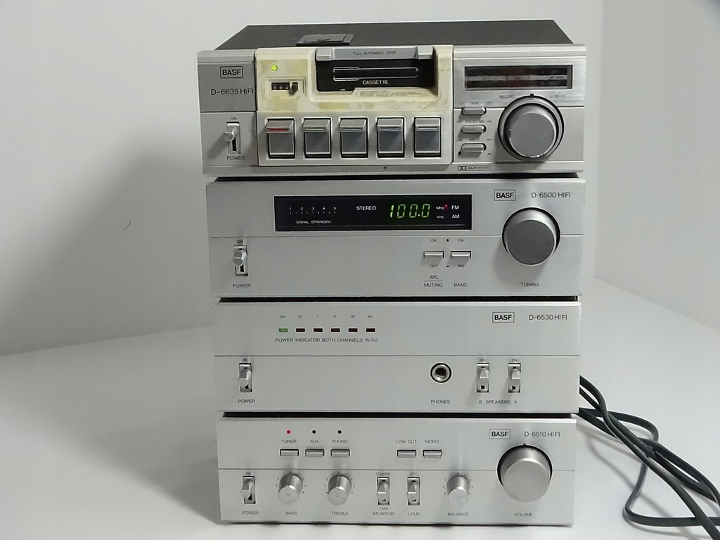 BASF D-6530 + D-6635 + D-6510 + D-6500 Hi Fi - 11338360284 - oficjalne ...