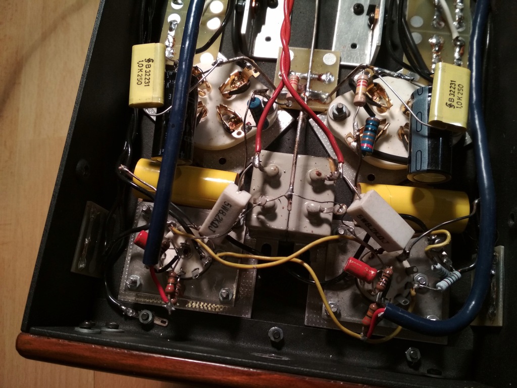 końcówka mocy lampowa na 300b phoenix po tuningu - 9166924237 ...