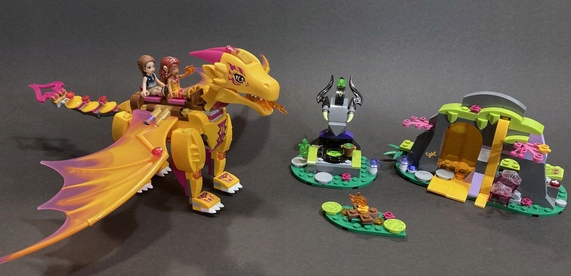 Klocki LEGO Elves 41175 Jaskinia Smoka Ognia - 11504480304 - oficjalne ...