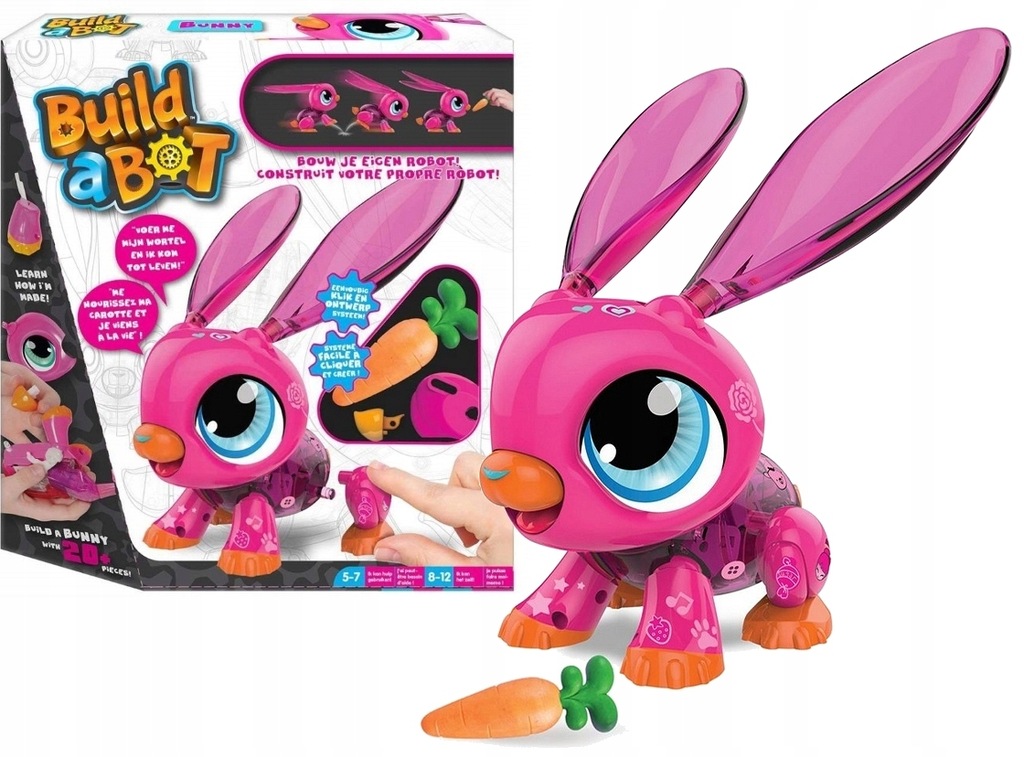 BUILD A BOT ROBOT ZŁÓŻ ROBOTA KRÓLIK 170181 - 7540828183 - oficjalne ...