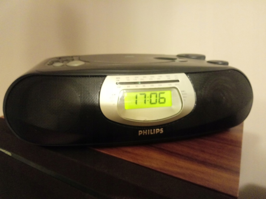 Radiobudzik z CD. PHILIPS AJ3925 - 8749312668 - oficjalne archiwum Allegro